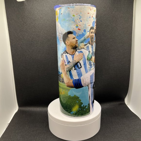 Kitchen | Lionel Messi Qatar 222 20oz Stainless Steel Tumbler Cup ...